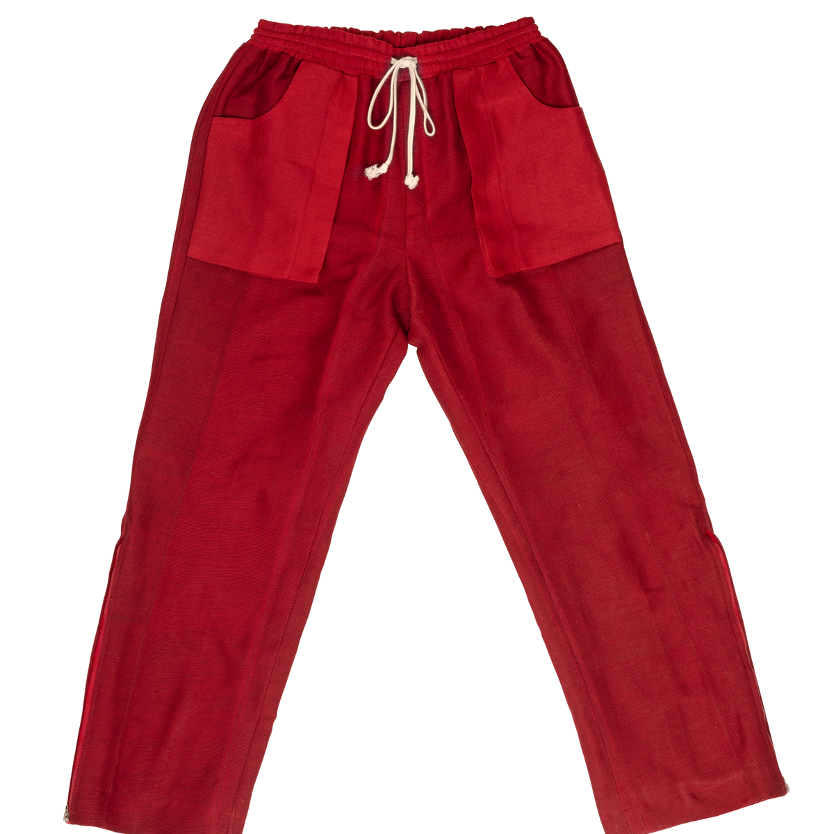 Red Aso-Oke Zipper Pants – Magnum Man